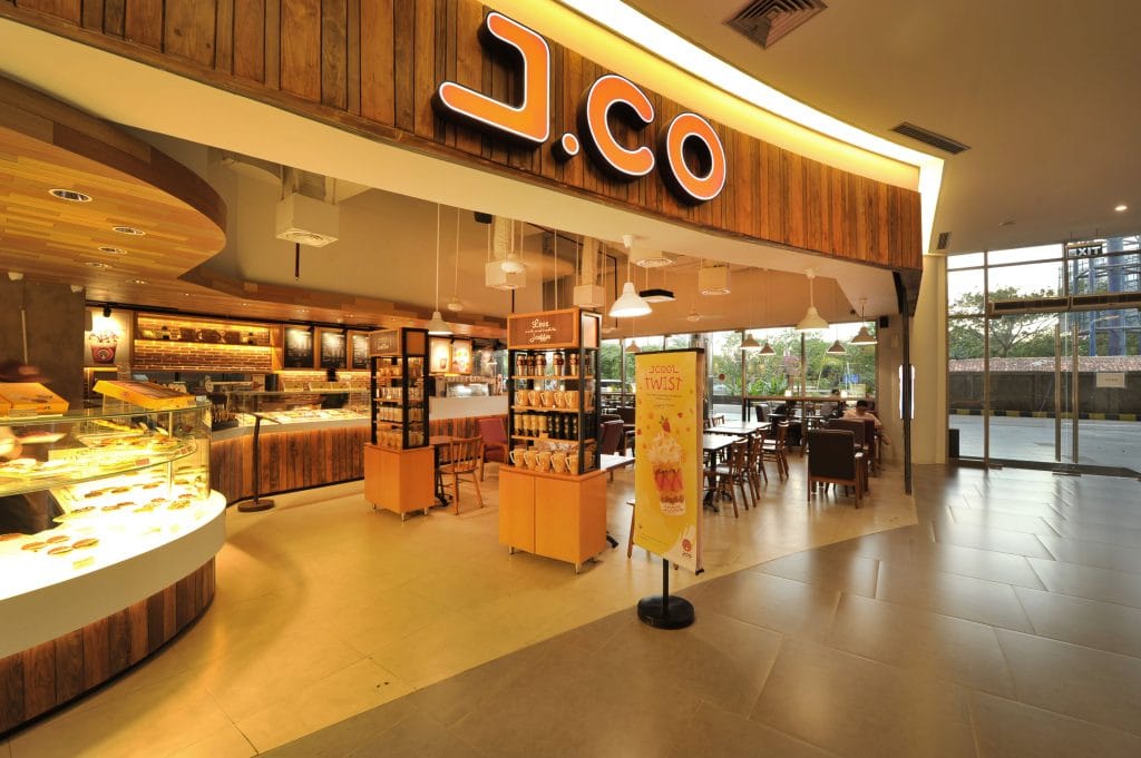 Gerai J.Co di Bandara Soekarno-Hatta - Sinar Rejeki